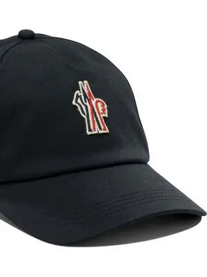 Moncler Logo Baseball Cap - Black