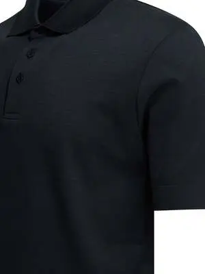 Herno Polo Shirt With Buttons - Blue