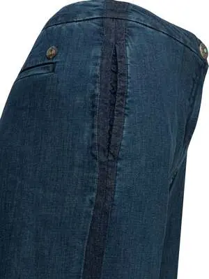 SHAFT JEANS Flaire Smocking' Wide Leg Jeans
