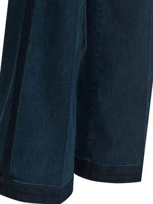 SHAFT JEANS Flaire Smocking' Wide Leg Jeans