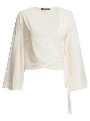 Jacquemus Wrap Top - White