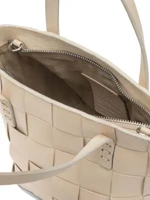 Dragon Diffusion Small Hand-woven Handbag - Beige
