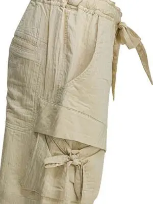 MARANT ETOILE Bermia Cargo Shorts - Beige