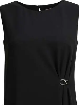 Herno Sleeveless Long Dress - Black