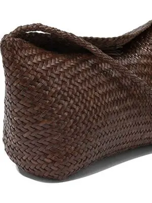 Dragon Diffusion Corsina Small Shoulder Bag - Brown