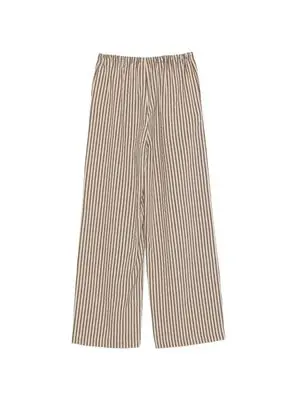 ALYSI Cotton-blend Pants - Beige