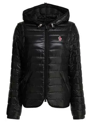 Moncler Karura 2-in-1 Short Down Jacket - Black