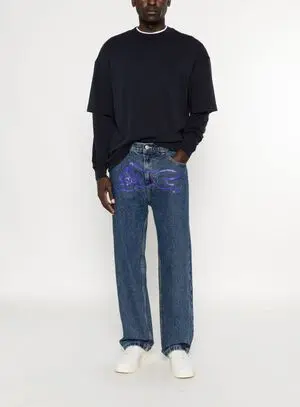 ICECREAM Running Dog Denim Jeans