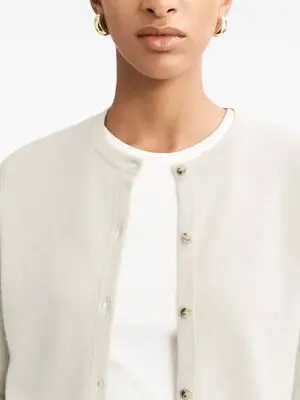 Soft Goat Cashmere Cardigan - Beige