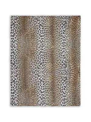 Faliero Sarti Maculata Silk Blend Stole - Brown