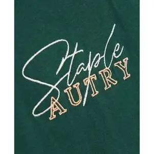 AUTRY Cotton T-shirt With Embroidered Logo