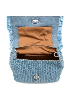ZANELLATO Postina Vimini Baby Handbag - Blue