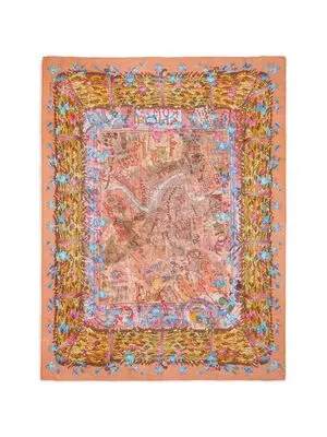 Faliero Sarti New Roma Silk Blend Stole - Multicolour