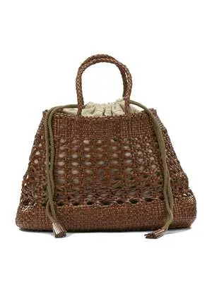 Dragon Diffusion Santa Cano Medium Handbag - Brown