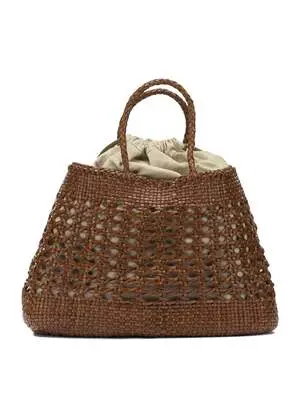 Dragon Diffusion Santa Cano Medium Handbag - Brown