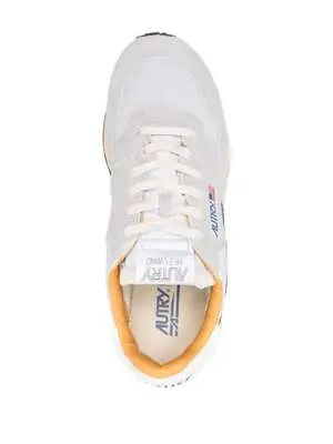 AUTRY Reelwind Low Leather Sneakers - Silver