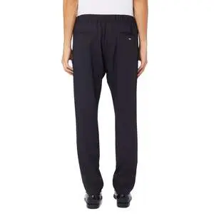 Herno Wool Casual Pants - Blue