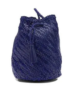 Dragon Diffusion Pompom Double Jump Mini Shoulder Bag - Blue