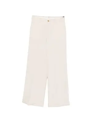 L.B.M. 1911 Linen Trousers - Ivory