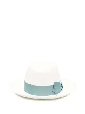 Borsalino Giulietta Straw Hat - Clear Blue