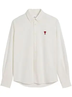 Ami De Coeur Cotton Shirt - White