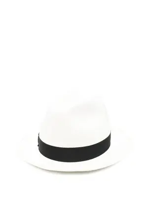 Borsalino Monica Straw Hat Blue