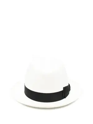 Borsalino Monica Straw Hat - Blue