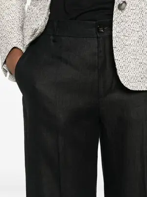 L.B.M. 1911 Linen Trousers - Black