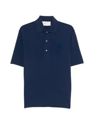 Ami De Couer Cotton Polo Shirt - Blue