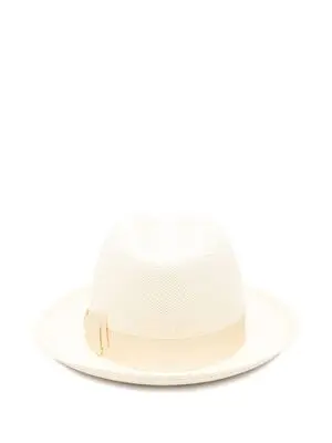 Borsalino Federico Raffia Hat - Beige