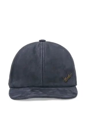 Borsalino Otis Suede Cap - Blue