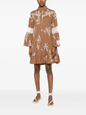 BYE Printed Cotton Dress