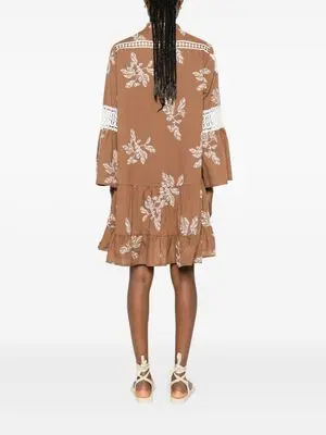 BYE Printed Cotton Dress