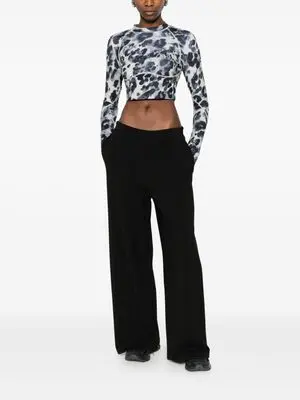 Adidas By Stella McCartney Open Back T-shirt - Black