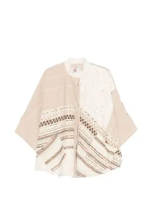 BYE Cotton Blend Caban Coat