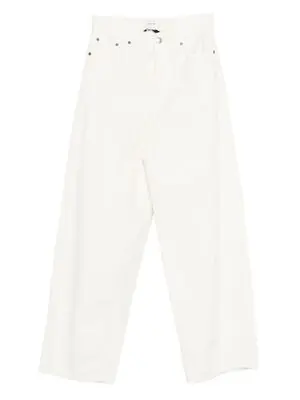 HAIKURE Bethany Wide-leg Jeans - White
