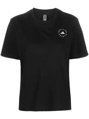 Adidas By Stella McCartney Logo T-shirt - Black
