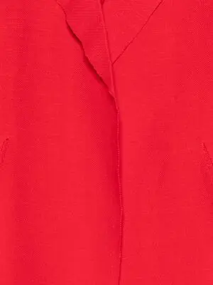 BOBOUTIC Cotton And Linen Long Blazer