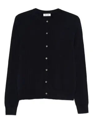 Soft Goat Cashmere Cardigan - Blue
