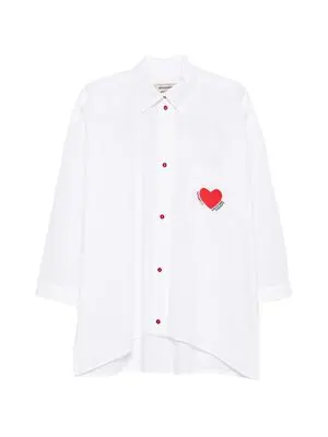 Alessandro Enriquez Curved Hem Tops