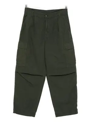 Carhartt Work In Progress Cotton Cargo Trousers - Green