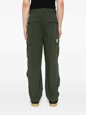 Carhartt Work In Progress Cotton Cargo Trousers - Green