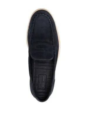 John Lobb Pace Suede Leather Loafers