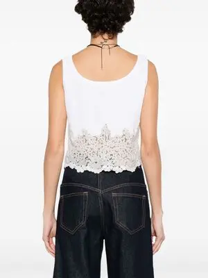 Ermanno Scervino Knitted Tank Top