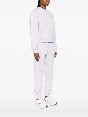 Adidas By Stella McCartney Cotton Crewneck Sweatshirt - Lilac