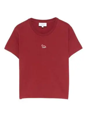 Maison Kitsuné Logo Cotton T-shirt - Blue