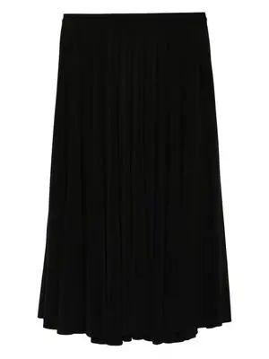 Norma Kamali Flared Midi Skirt