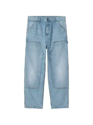 Carhartt Work In Progress Denim Cotton Jeans - Blue