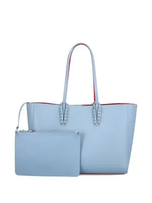 CHRISTIAN LOUBOUTIN Cabata Small Leather Tote - Clear Blue