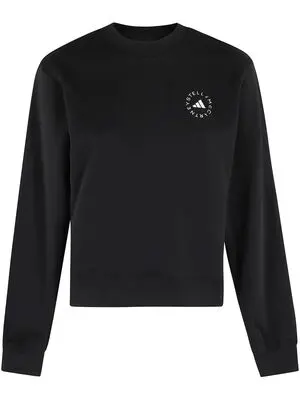 Adidas By Stella McCartney Logo Cotton Sweatshirt